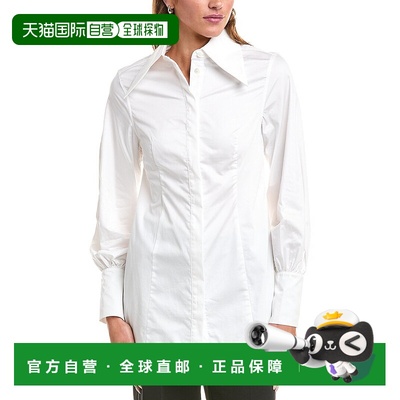 自营 all saintsAllSaints Moira衬衫-白色 美国奥莱直发