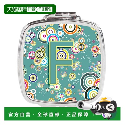 自营 Carolines Treasures CJ2015-FSCM 字母 F 圆圈圆圈青正品