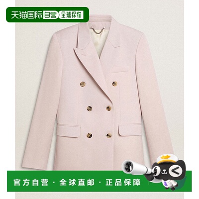 1h可退 香港直邮潮奢 GOLDEN GOOSE 女士 双排扣西装外套 GWP0082