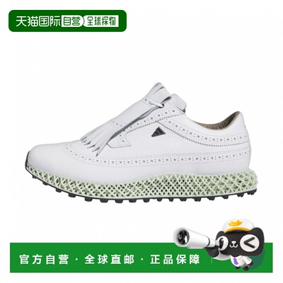 日本直邮adidas 高尔夫鞋 MC87 Adicross 4D [IF0270] 黑白银配色
