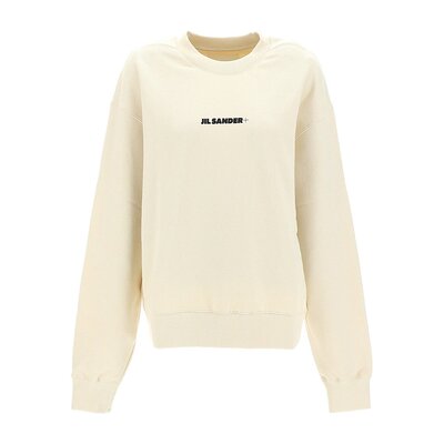 香港直邮JilSander徽标圆领卫衣J47GU0001J20010