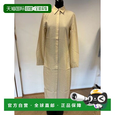 香港直邮潮奢 toteme 女士 TOTEME MAIN 浅褐色连衣裙 252WRD4489