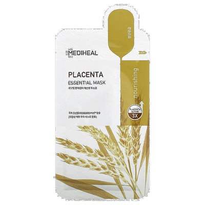香港直邮美迪惠尔可莱丝,Placenta，必需美容面膜，10 片，正品