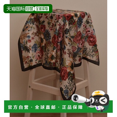 日本直邮resonance 女装 复古花卉图案 大方巾 TK19675/111419052