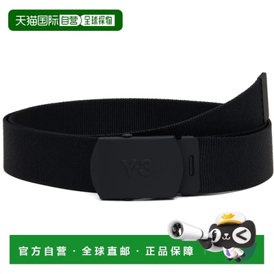 香港直邮Y-3 男士 黑色 Classic Logo 腰带 KA2308