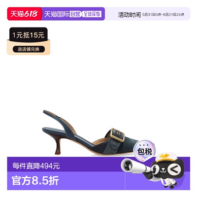 香港直邮COACH 女士高跟鞋 CDE730DAI SS2026 蓝色 Heeled shoes