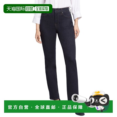 自营NYDJ Marilyn Magical Straight Leg Jean - blue 美国奥莱直
