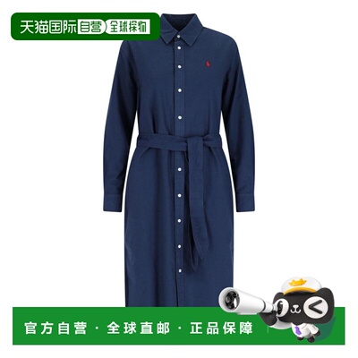 1h可退 香港直邮Polo Ralph Lauren Polo 拉夫 劳伦 女士 衬衫连