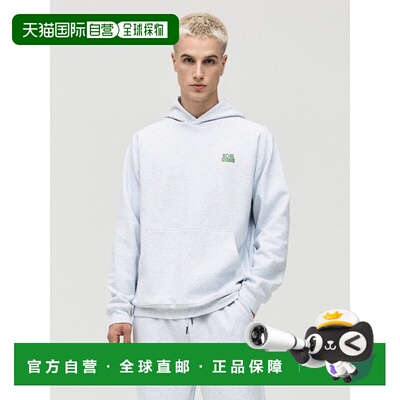 韩国直邮GOALSTUDIO ms active 连帽衫-橘灰色