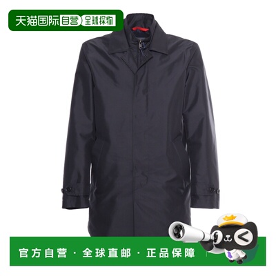 欧洲直邮FAY 男士外套 NAM62480030AXXU804 SS2024 黑色 单排扣大