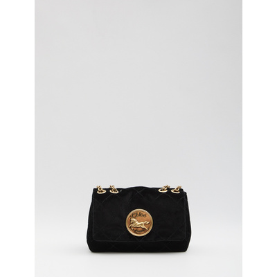 香港直邮CHLOÉ 女士手提包 CH25AS585P90001 AW2025 黑色 Chloe B