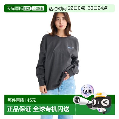 日本直邮ROXY BELLIS长袖T恤 [25FWRLT254033BBK] 女士款