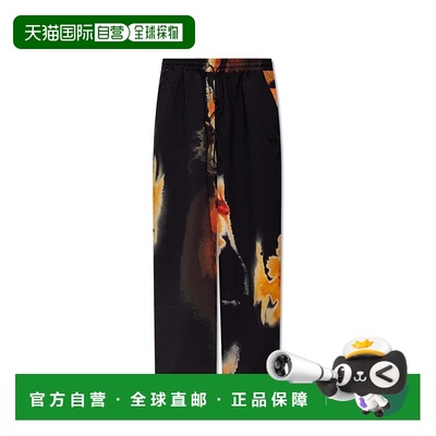 香港直邮Y-3 女士休闲裤 KA96070BLACKMULTCO AW2025 黑色 Trouse