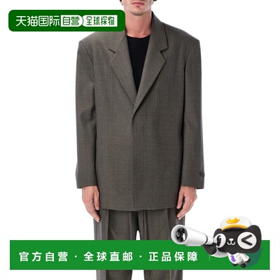 1h可退 香港直邮essentials fear of god 男士 SINGLEBREASTED 灰