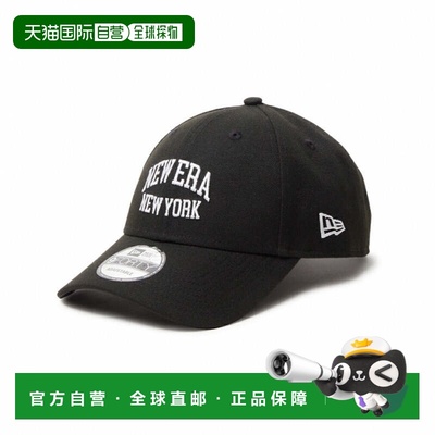 日本直邮NEW ERA 9FORTY College Logo 帽子 [14388681] 黑色