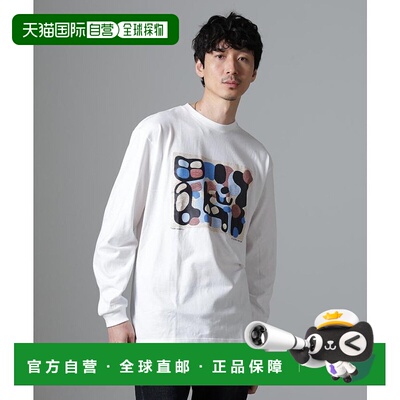 日本直邮NANO universe 着るアートYUTAKA KAWAI长袖T恤 NA103EM1