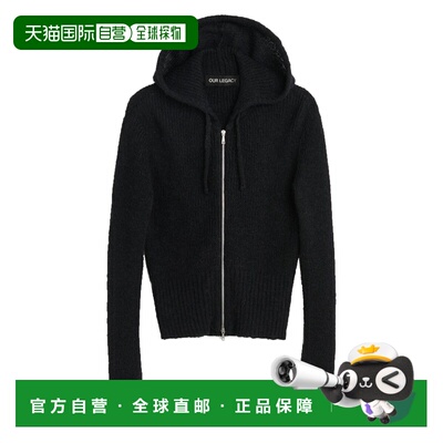 1h可退 香港直邮Our Legacy 女士 JERSEY. 羊毛卫衣 W4243CBBLACK