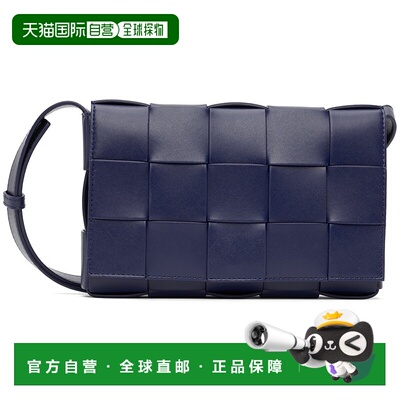 1h可退 香港直邮Bottega Veneta 葆蝶家 男士 蓝色中号 Cassette