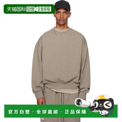 1h可退 香港直邮潮奢 Essentials 男士 灰褐色 Classic Fit Fleec