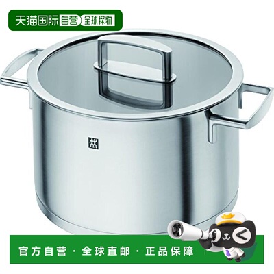 【日本直邮】Zwilling J.A. Henckels炖锅 研磨24cm6L66463-240银