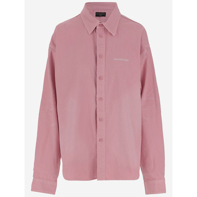 BALENCIAGA 女士衬衫 822840TRWB12014 SS2025 粉红色