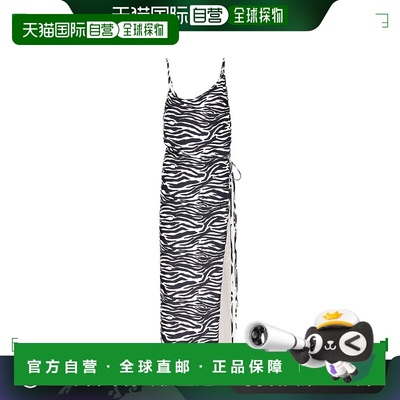 1h可退 香港直邮The Attico 女士 侧开衩连衣裙 243WCM93PA14
