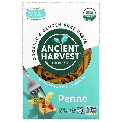 香港直邮Ancient Harvest,有机无麸质意大利面，通心粉、玉米、糙