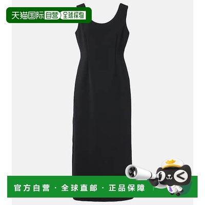1h可退 香港直邮潮奢 The Row 女士 Dava 长款连衣裙 black黑色