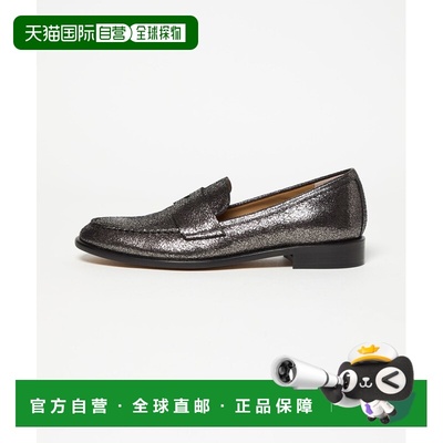 日本直邮Odette e Odile 女士 平底本革佩斯利 loafers 简约鞍线