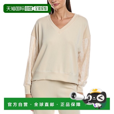 自营ARIELLA Scuba Sweatshirt - white 美国奥莱直发女装