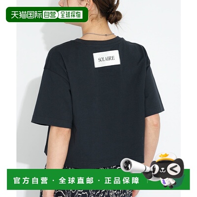 1h可退 日本直邮SHELTECH 女装 宽松短款T恤 接触凉感吸汗速干 LA