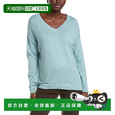 自营Weekend Max Mara Rania Silk-Blend Sweater - blue 美国奥