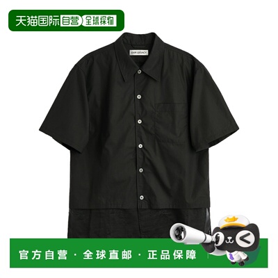 香港直邮OUR LEGACY 男士衬衫 M2262EVB SS2026 黑支付后1h可退