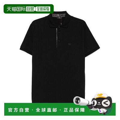 1h可退 香港直邮ETRO 男士T恤 AC274MRMD0005N0000 SS2025 黑色 P