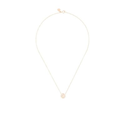 Tory Burch 晶饰logo项链 53420