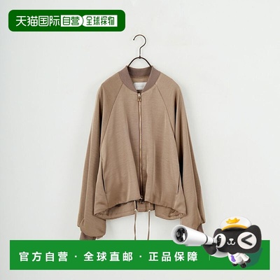 1h可退 日本直邮CHIGNON 女装亮面仿绸宽松短夹克 双拉链设计 465