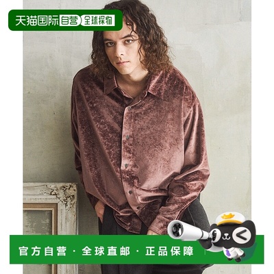 1h可退 日本直邮Casper John 男装 宽松版型衬衫 两种仿绒面料设