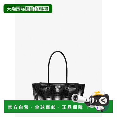 自营michael korsHamilton Moderne Small Studded Suede Satchel