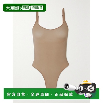 1h可退 香港直邮潮奢 SKIMS 女士 Everyday Sculpt 土褐色连体衣