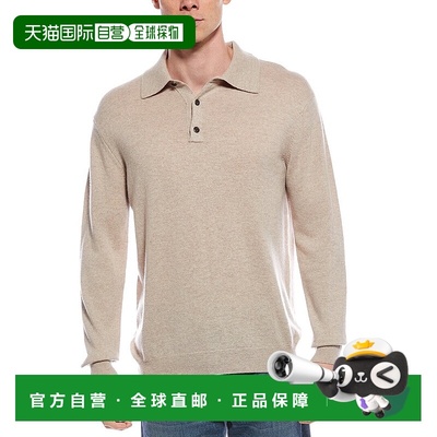 自营forteforteForte Cashmere Polo Cashmere Sweater - brown