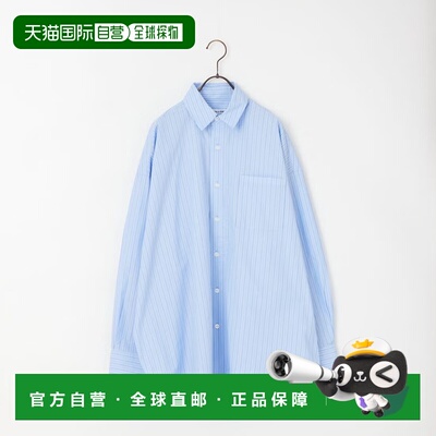 1h可退 日本直邮Jeans Factory Clothes 女士宽松男友风纯棉衬衫