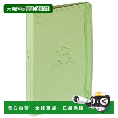 【日本直邮】Nakabayashi仲林相册BAGGAGE KG尺寸2层 绿色JPL2-80