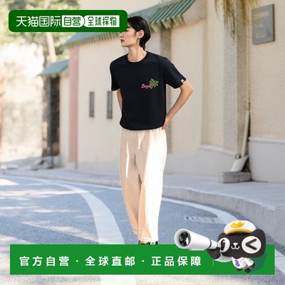 1h可退 日本直邮A BATHING APE 女士NEON APE HEAD图案短袖T恤 1L