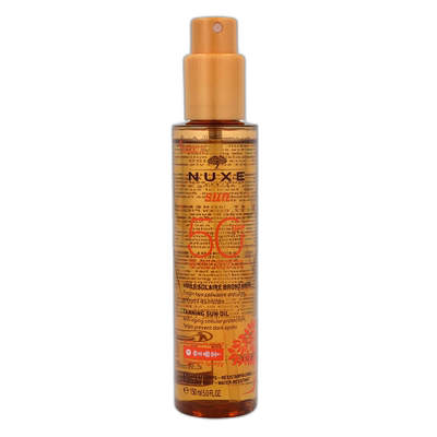 欧洲直邮Nuxe欧树丝芙兰晒后修护美体油温和清爽不油腻SPF50正品