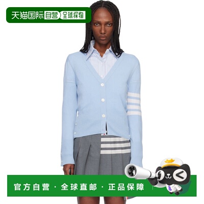 香港直邮潮奢 Thom Browne 汤姆 布朗 女士 蓝色 Classic Cashmer