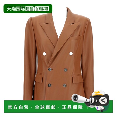 香港直邮Ralph Lauren 皮革西装外套 290P01990翻领