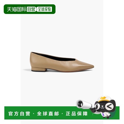 香港直邮VINCE 女士 Isabel 皮质尖头平底鞋 J2468L1250SAFARIBEI