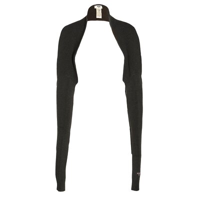 FENDI 女士西服 FZXC61ASJQF0TGC AW2024 黑色 高领披肩