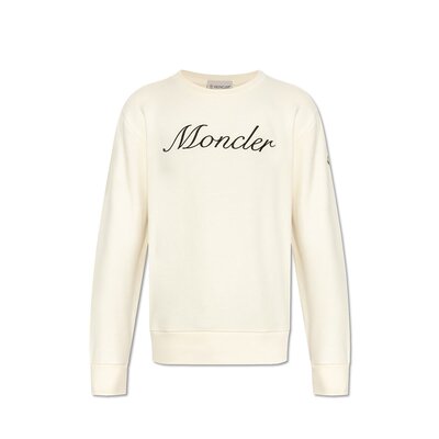 MONCLER 男士针织毛衣 K10918G0003389AUJ034 CO 白色