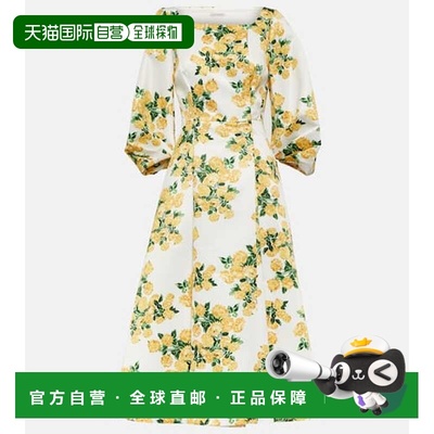 1h可退 香港直邮EMILIA WICKSTEAD 女士 Gabby 花朵塔夫绸罗缎中